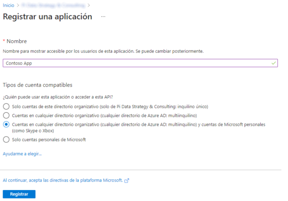 App Registration | PiBi-Docs